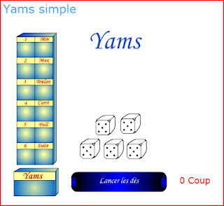 Yams Simple | Yams - Yahtzee