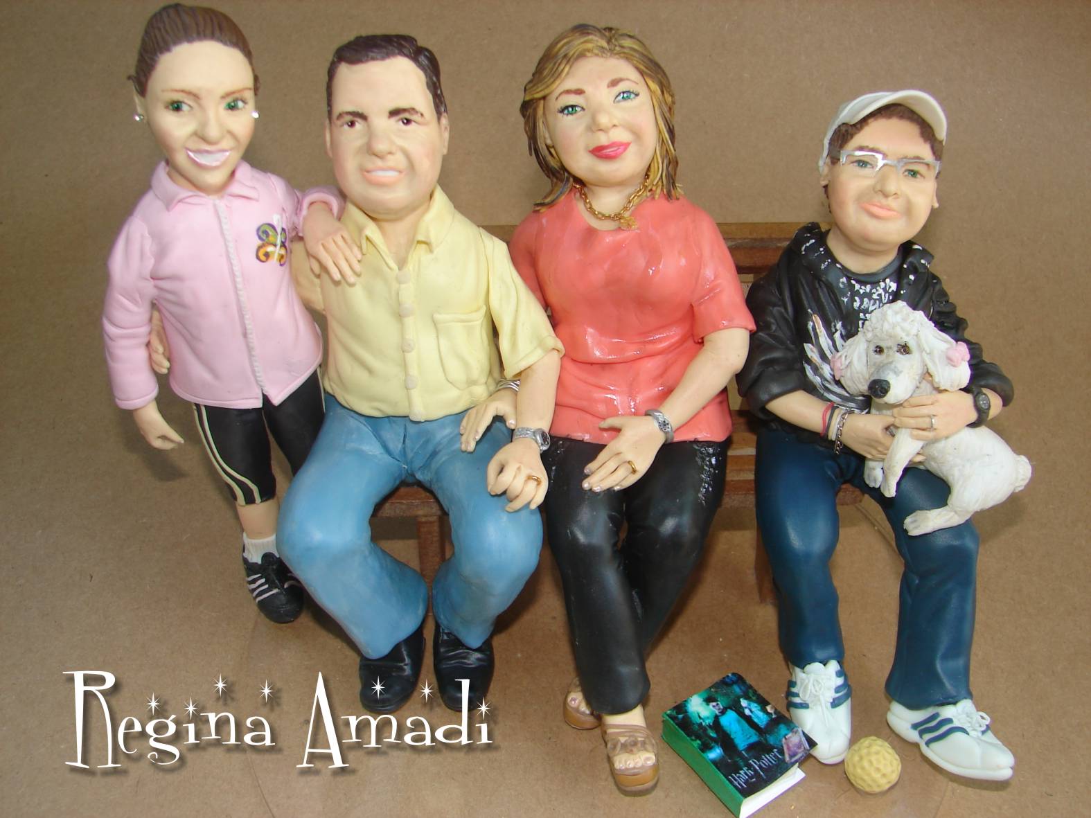 Regina Amadi - Entre Linhas e Massinhas: MINIATURAS EM BISCUIT