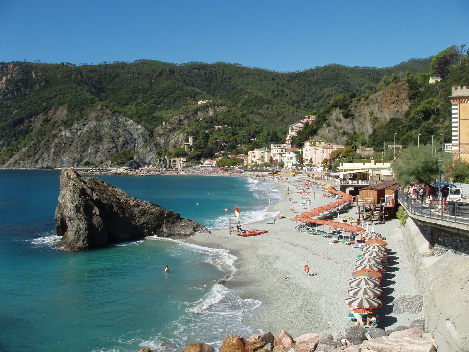 Italy-September 2010: Monterossa al Mare