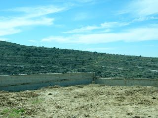 Palestine Trip 2008: Beit Anan Playground Site and Friends Center Potluck