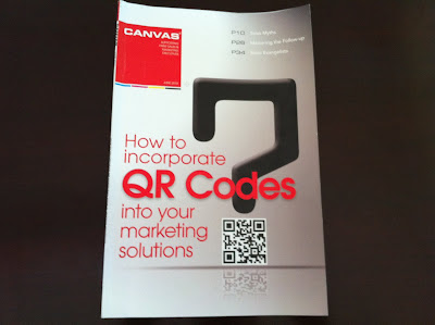 QR Codes Anywhere: Canvas Magazine Does QR Codes