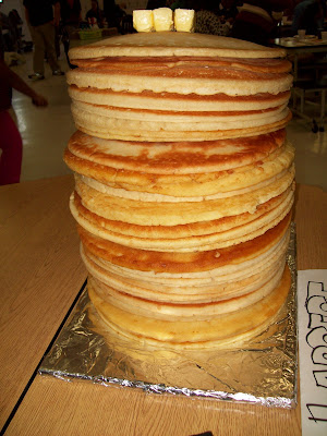 Thoughts of a Bama Belle: Largest Pancake stack!