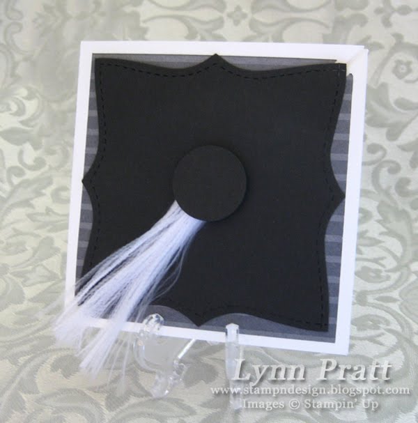 Stamp-n-Design: Graduation Tri-fold Card