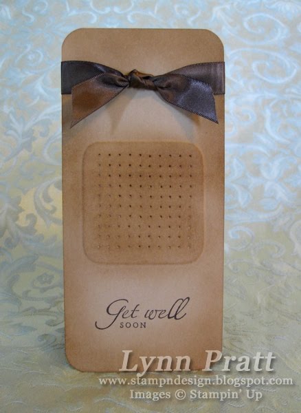 Stamp-n-Design: Band-Aid Card - FREE Tutorial!