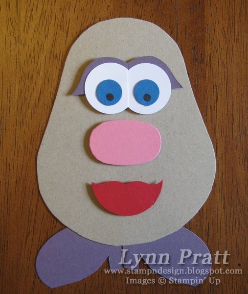 Stamp-n-Design: Convention Swap #1 Mr. & Mrs. Potato Head