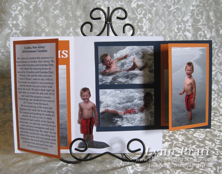 Stamp-n-Design: Fold-Out Scrapbook
