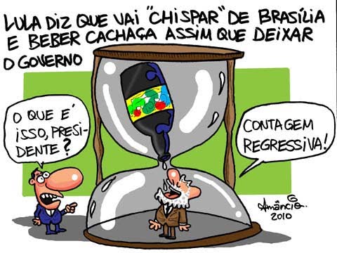 Airton Soares - "AS": Charge - Lula vai tomar todas