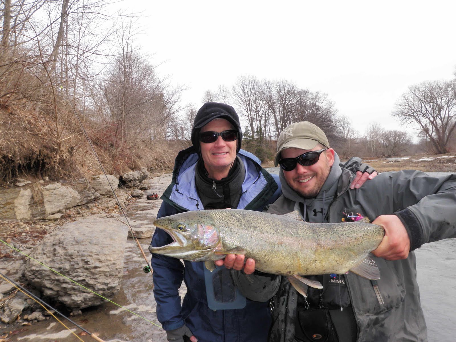 Salmon Country Guide: March 28 Steelhead trip on South Sandy Creek