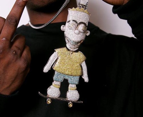 The Good Life: Gucci Bart Simpson Chain