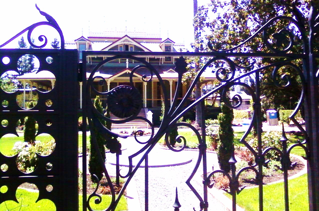 McDonald Mansion, Santa Rosa, CA: Ornamental Iron, Santa Rosa, California