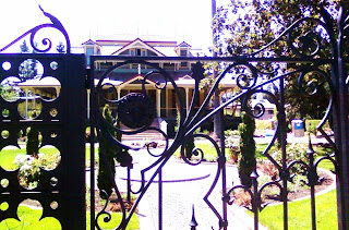 McDonald Mansion, Santa Rosa, CA: Ornamental Iron, Santa Rosa, California