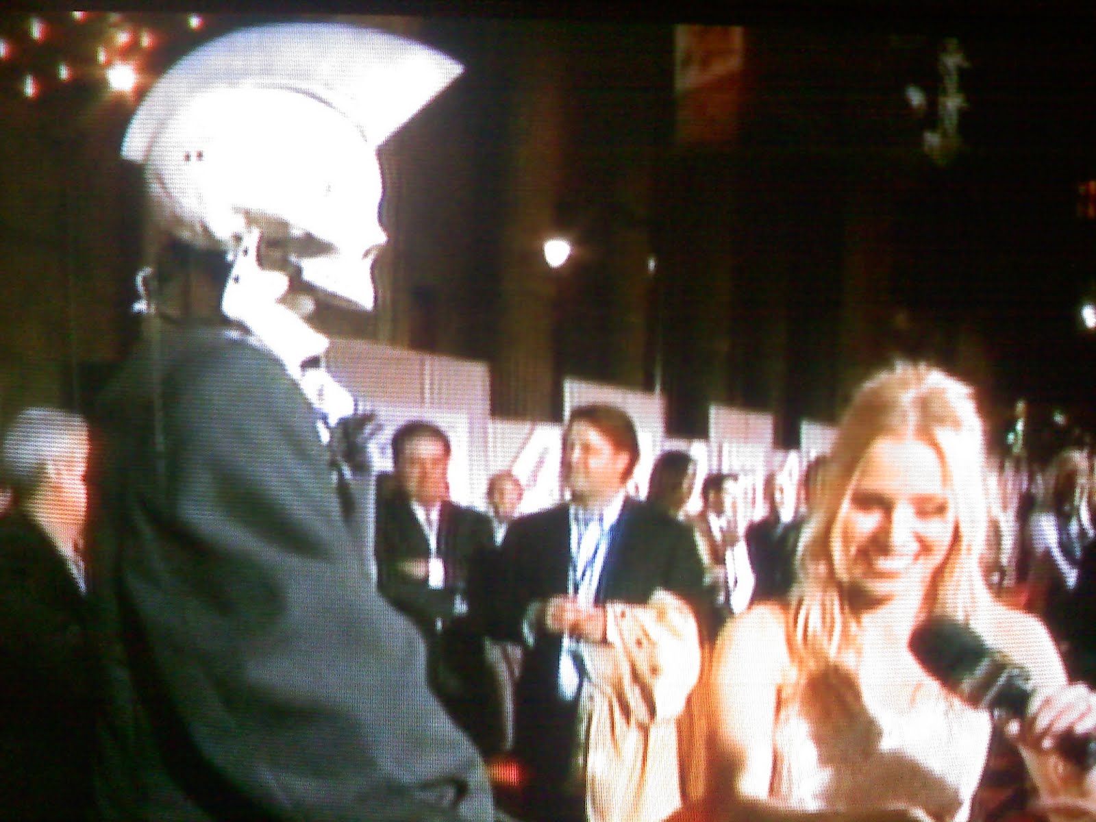 scottish king: geoff peterson on the red carpet