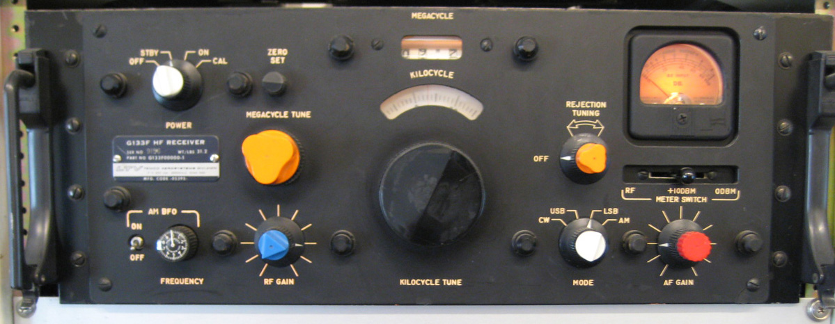 K6JCA: LTV G133F Receiver (Collins 51S-1)