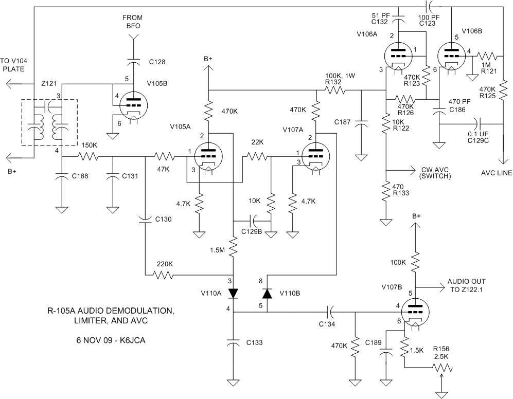 K6JCA: R-105A/ARR-15 Receiver