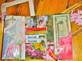 For A Rainy Day: Collage Wallet Extravaganza