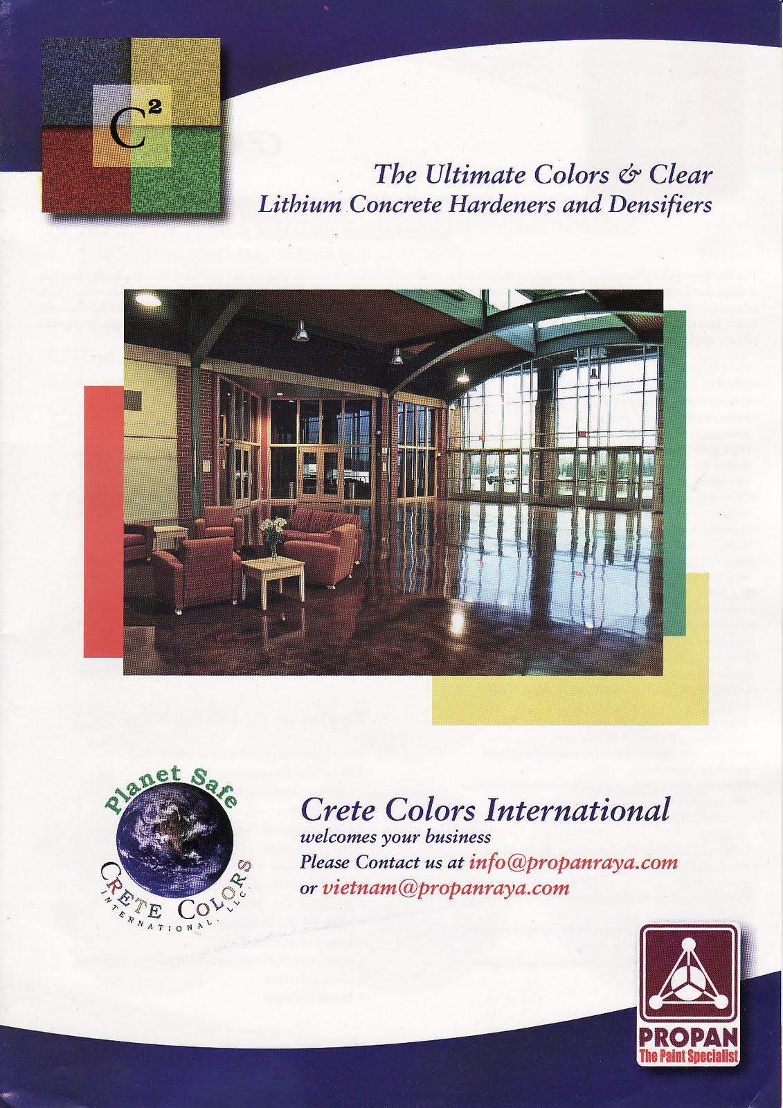 Crete Colors Flooring by Propan – Building Materials