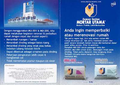 MORTAR UTAMA Instant Mortar Cement – Building Materials