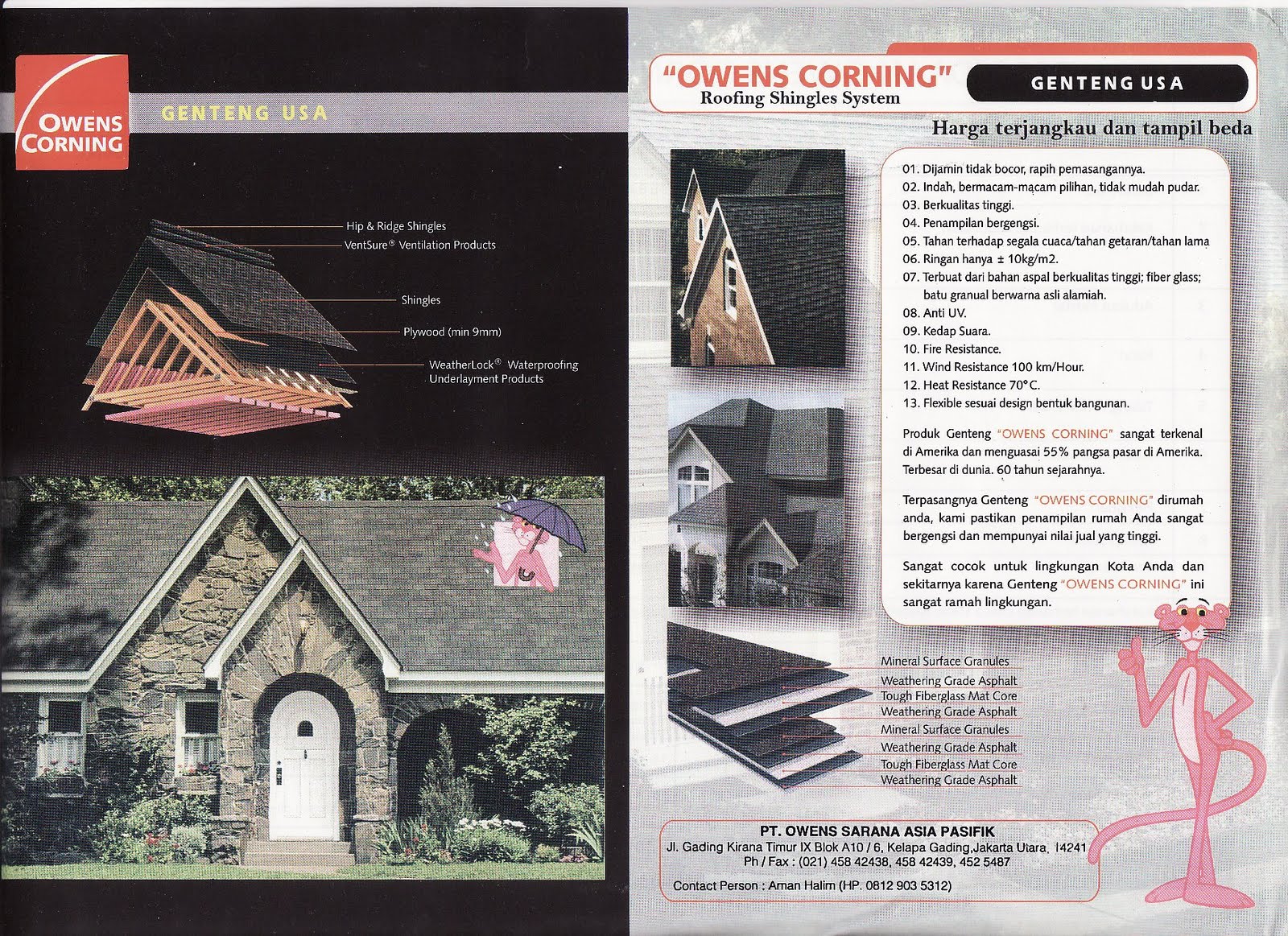 Owens Corning - Roofing Shingles System – Building Materials
