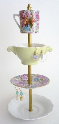 freshgreendesign: Repurposed Ceramics & Glassware