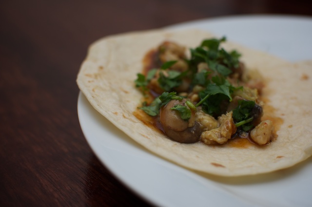 Fish and Veggies: Moo Shu Shrimp