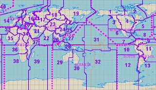 Hints & Kinks of the WVDXA: CQ Zone, ITU Zone, Grid Square Maps, etc.