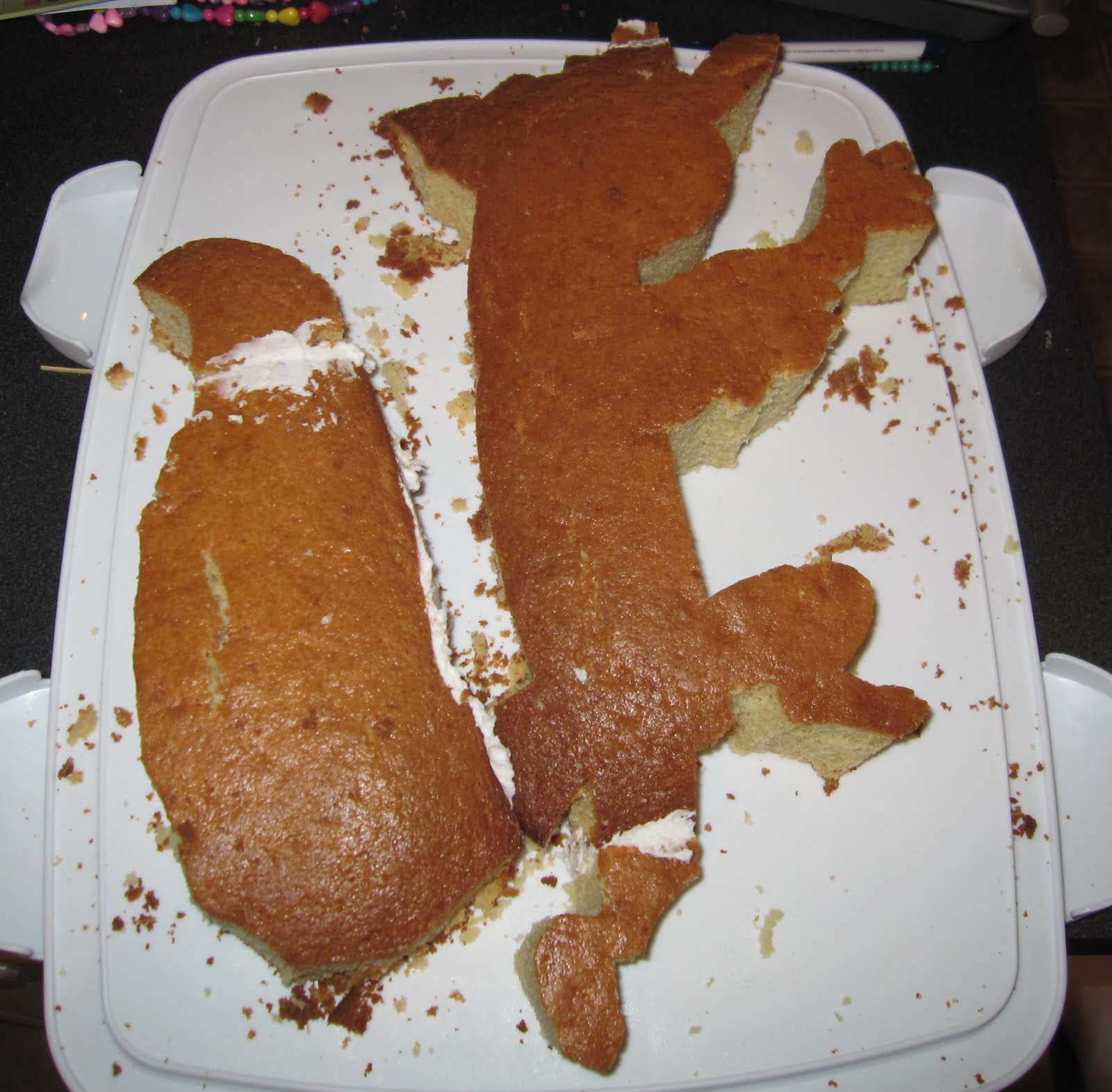 Brilliant Moms: Homemade Character Birthday Cake