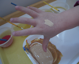 Celebrating Skin Color.....With Paint!!!! - Mommy Moment