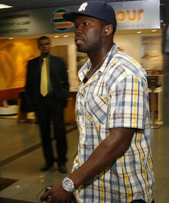 Música • CANAL G4: 50 Cent chega ao Brasil para primeiro show