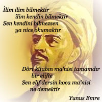 FOTOSİNE KÜLTÜR SANAT: HALK ŞİİRİ / YUNUS EMRE