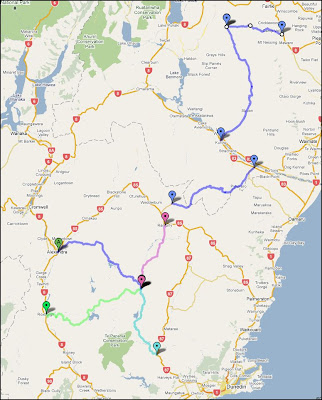 New Zealand Motorcycle Rides: The Maniototo Rides and the Old Dunstan Road
