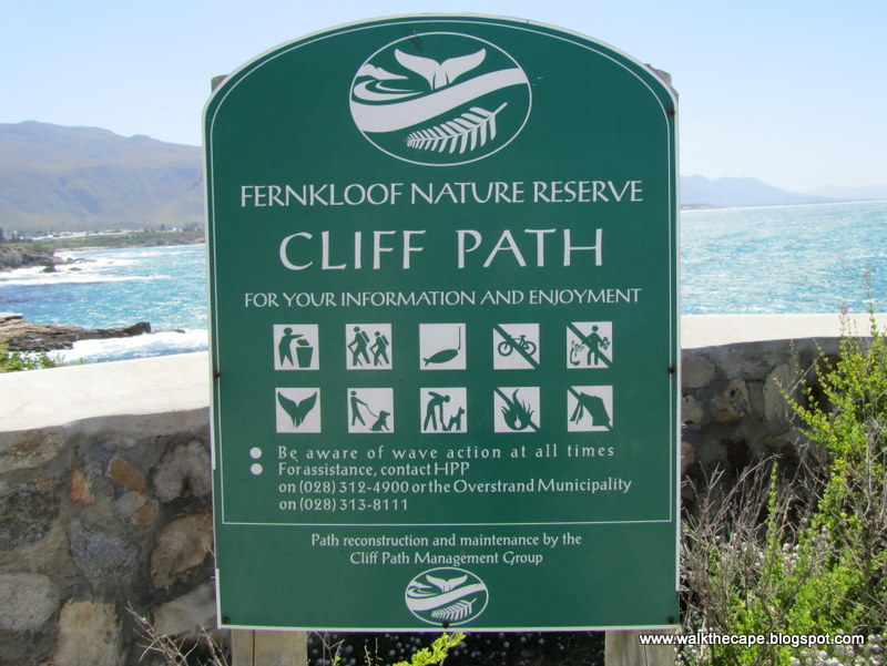 Walking the Cape: Hermanus: Cliff Path - West