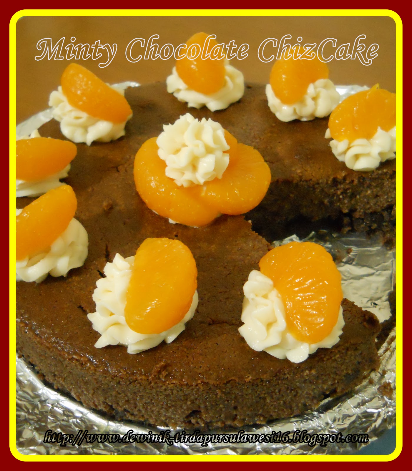 dn'TIR - IbuMamah DewiNik: Minty Chocolate ChizCake