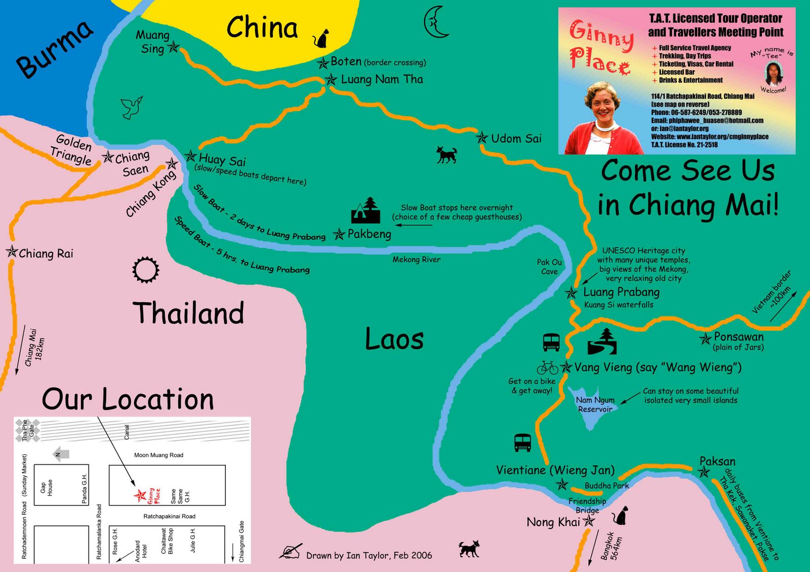 Thailand And Laos Journey: 22. North Thailand and Laos