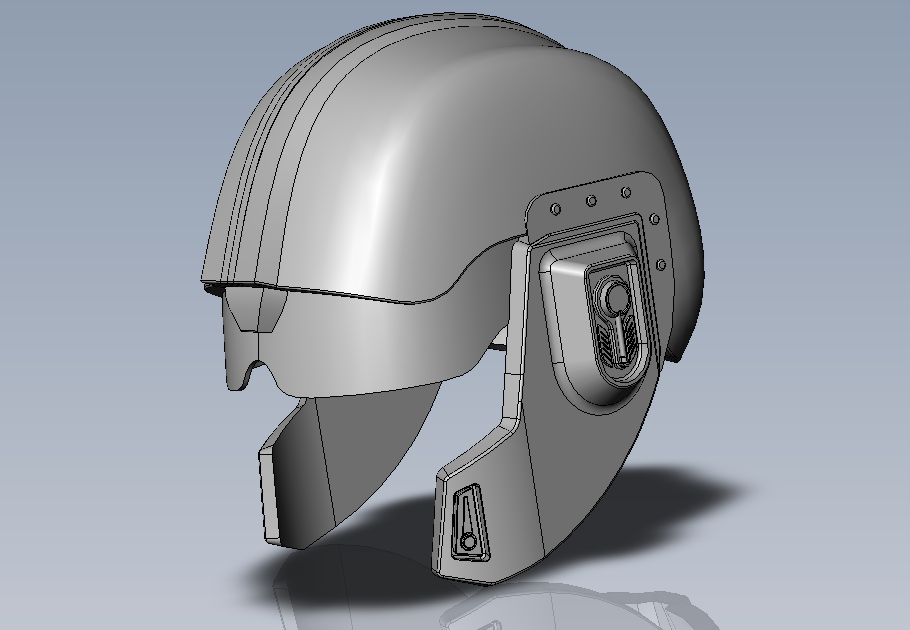 Mike Soto - Work Blog: Solidworks Helmet