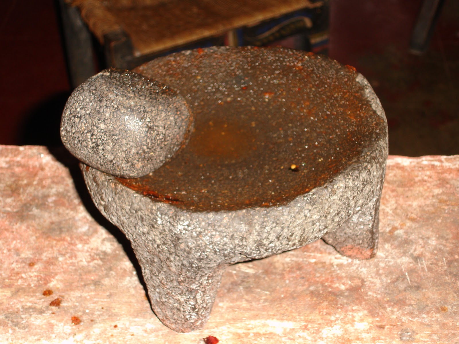 aprendiendo español con Lety y Juanfra: molcajete, tejolote