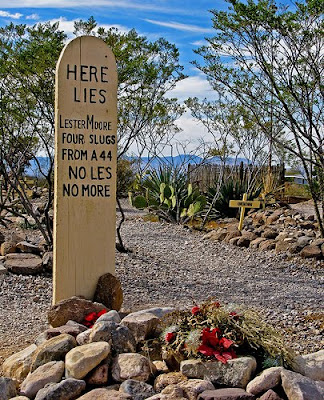 Flaming Zombie Monkeys: Here Lies Lester Moore