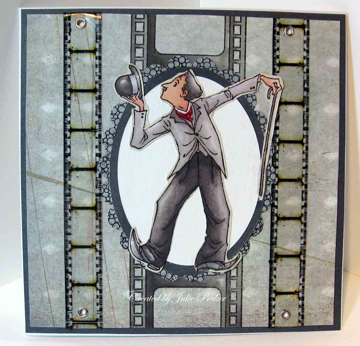 Julie's Blog - Catch Me Crafting: PFP Challenge - Sketch and male card