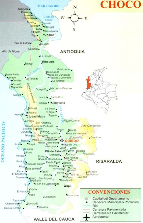Departamento del Choco: HISTORIA DEL DEPARTAMENTO