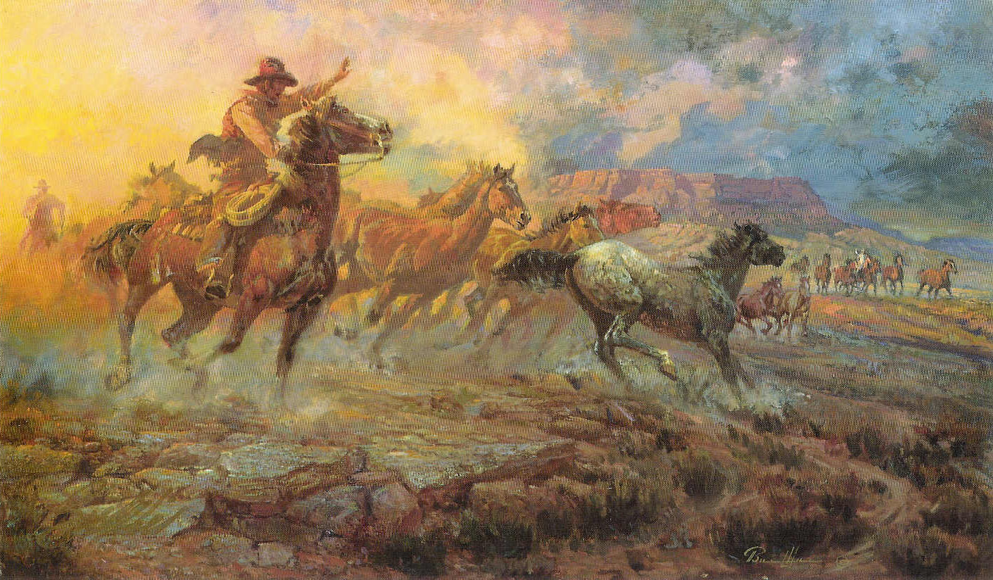 Bill L. Hill Art: Remuda