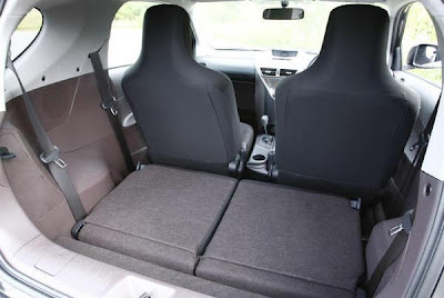 Burlappcar: Toyota iQ trunk