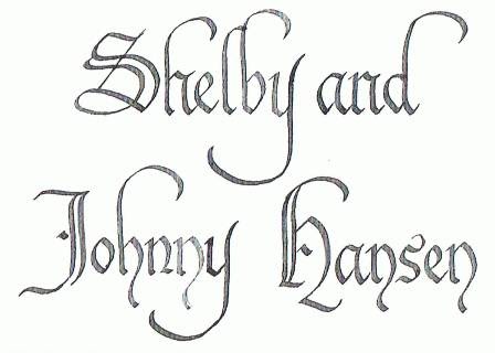 Bonnie's Calligraphy: Gothic Cursive