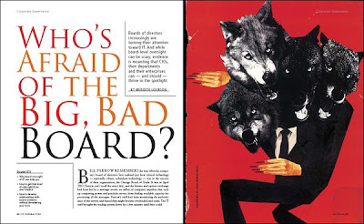 Aislinn Connolly, Designer: Magazine Spread "Who's Afraid of the Big ...