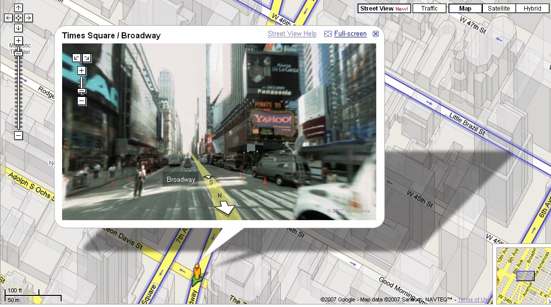Advertising Lab: Google Maps Get Street-Level View