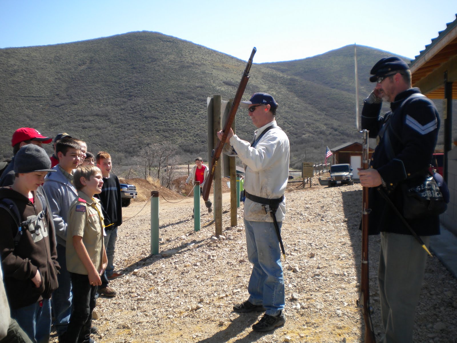 Happiness on a 1/2 Acre: gun range
