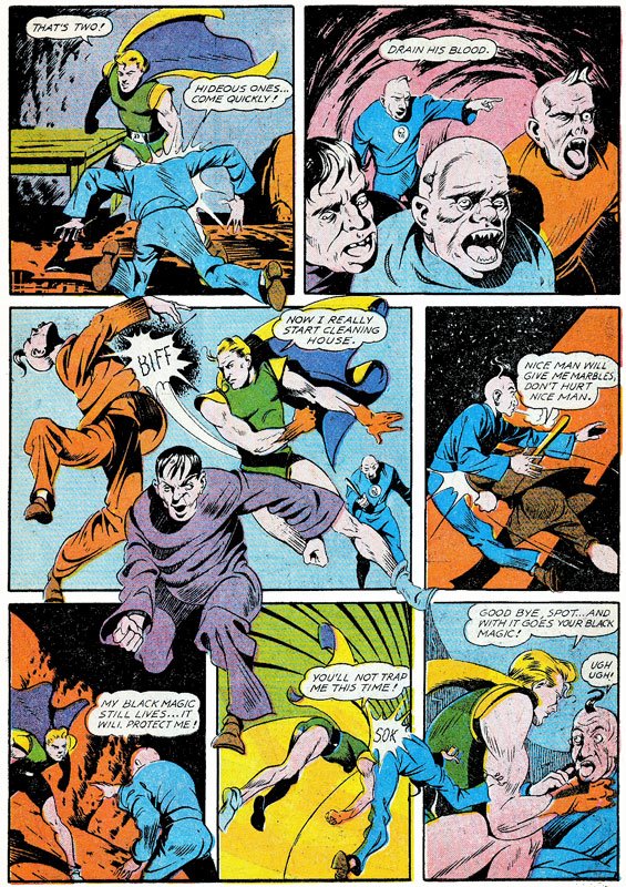 Golden Age Heroes: DYNAMIC MAN battles the Yellow Spot!