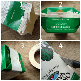 Open Milk Carton