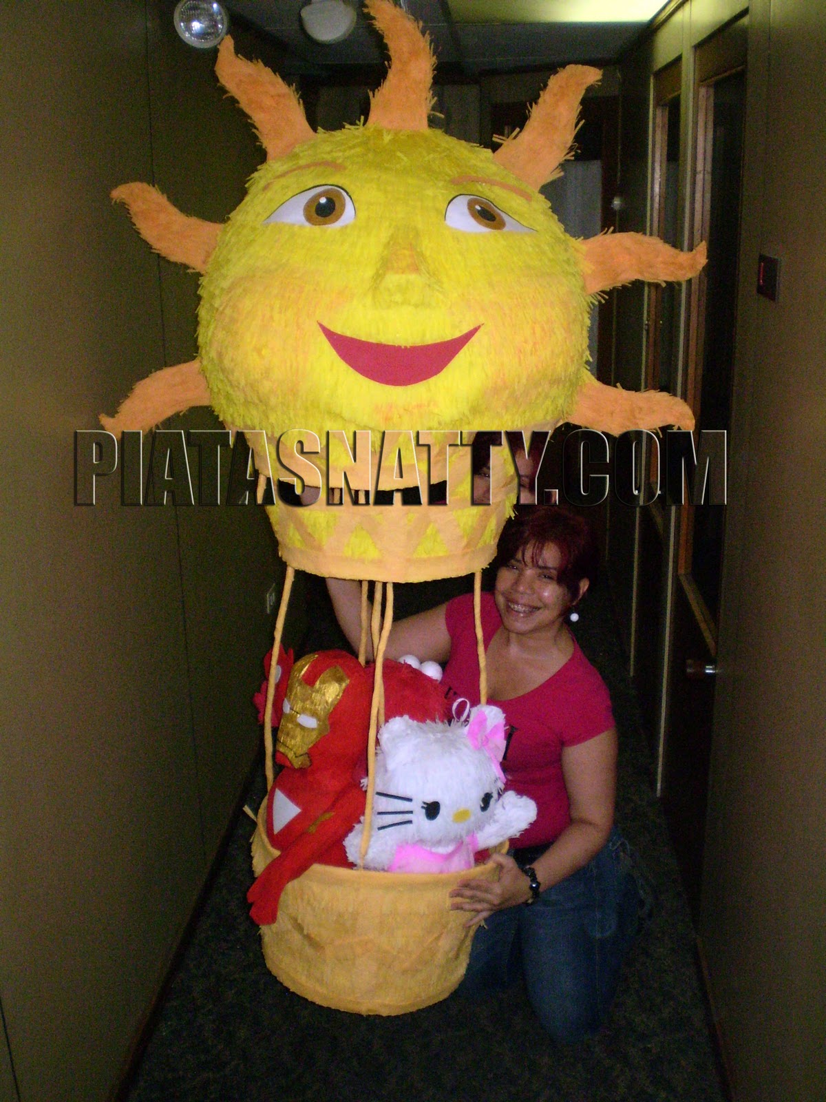 PIÑATAS NATTY @pinatas_eventos.natty: PIÑATA DEL "GLOBO SOL"