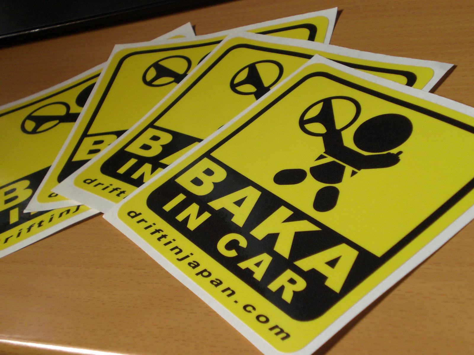 BAKA IN CAR Stickers For Sale | Drift In Japan
