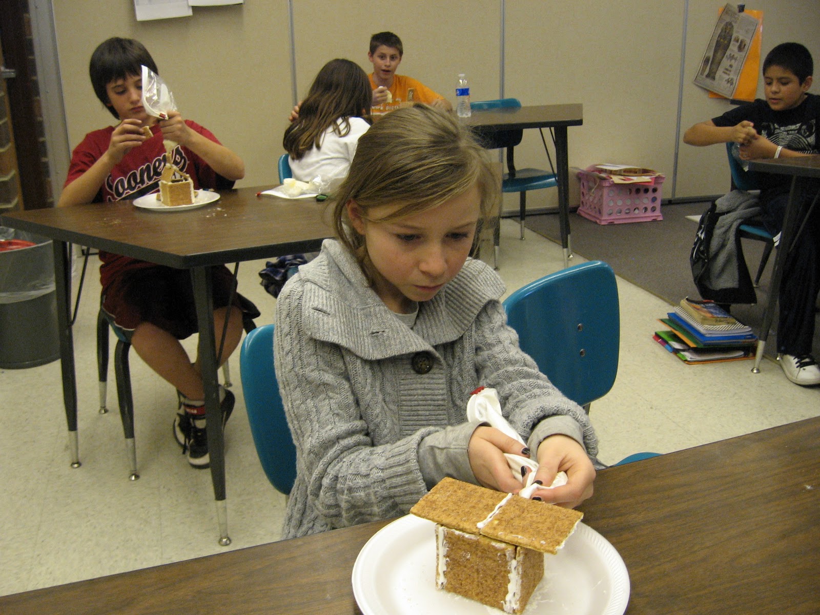 My Math and Science Classroom: Gingerbread House Activity