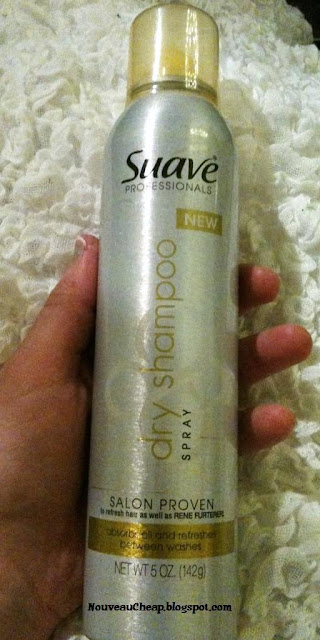 New Suave Professionals Dry Shampoo! | Nouveau Cheap